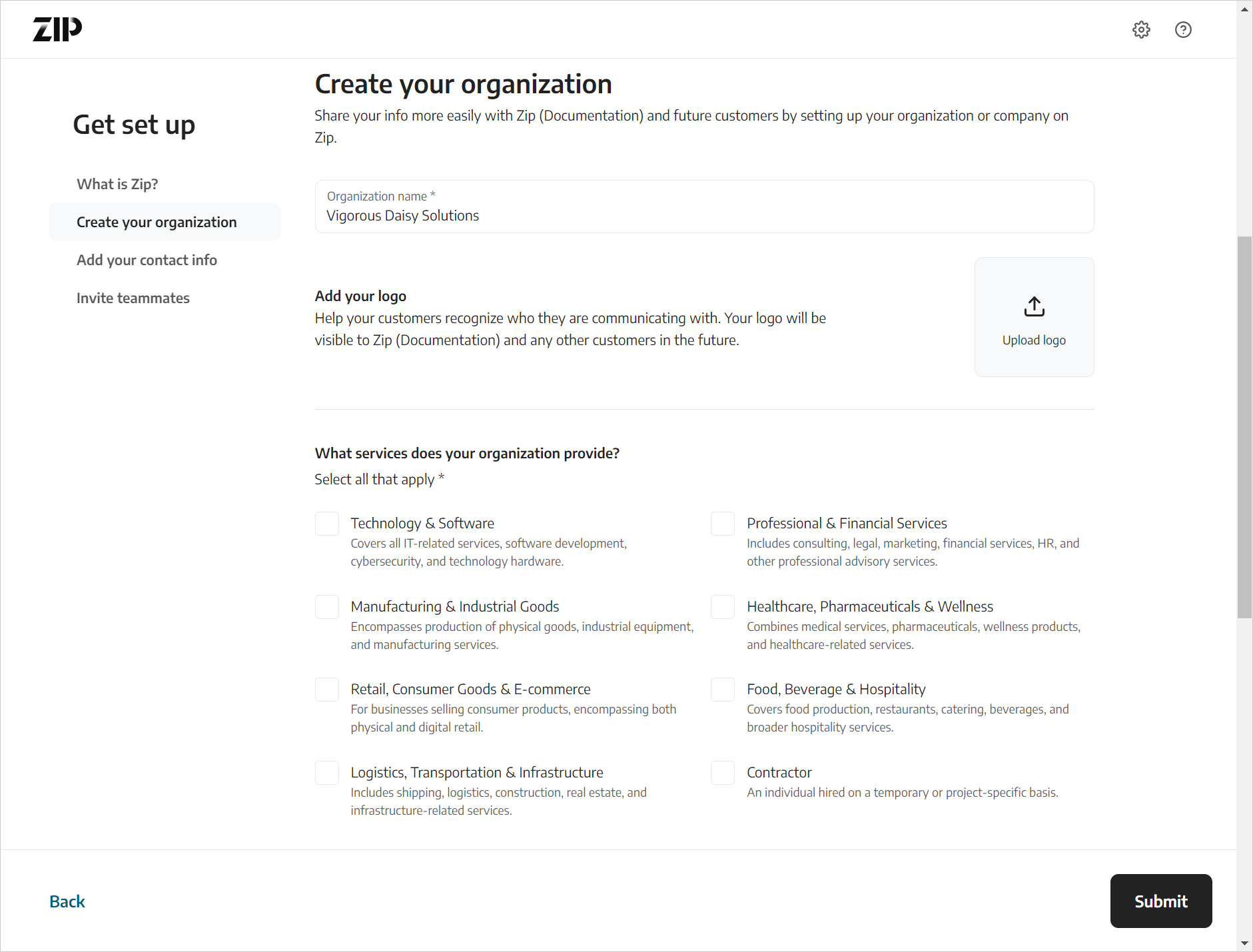 Signing In to the Zip Vendor App – Zip